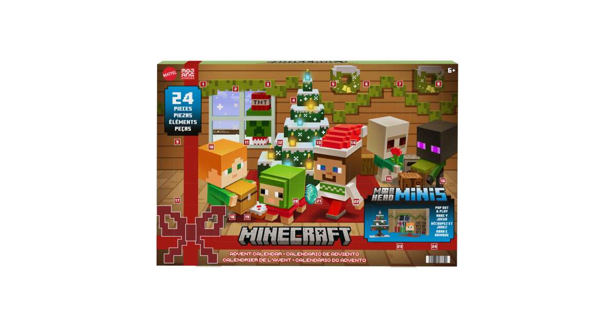 Mattel Minecraft Adventi kalendárium | Pepita.hu