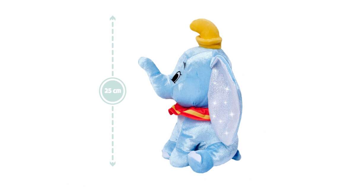 Simba Disney 100. évfordulós Dumbo elefánt plüss figura - 25cm | Pepita.hu