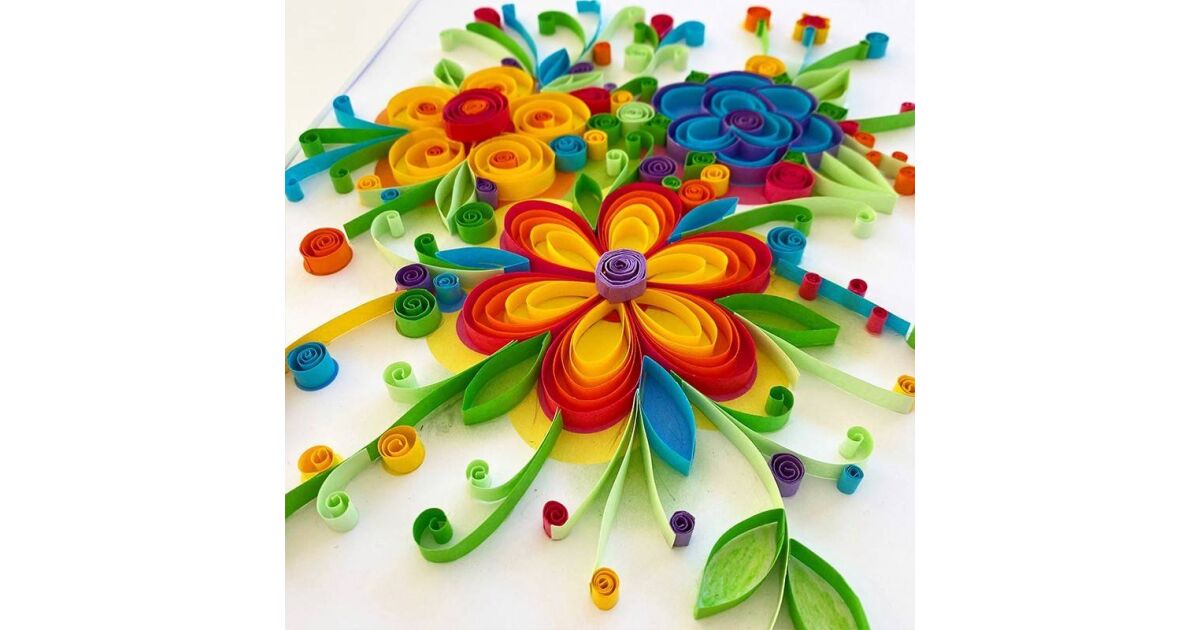 Kit Creativ Quilling Flori | Pepita.com
