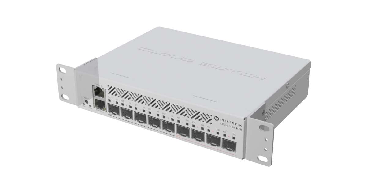 MikroTik RMK-2/10 Rack szerelő készlet | Pepita.hu