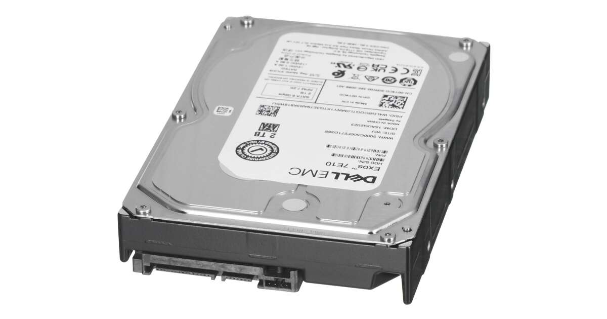 Dell EMC Exos 7E10 2TB 3.5 SATA III HDD | Pepita.hu