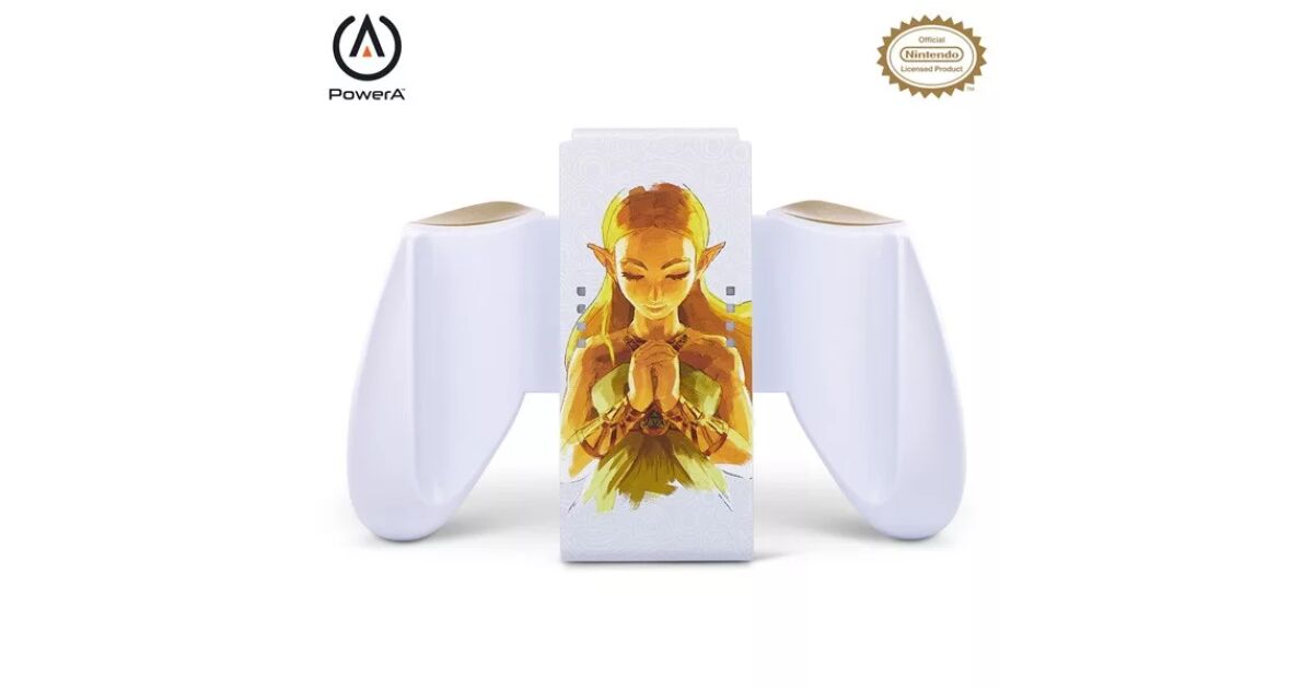 PowerA NSAC0059-01 Comfort Grip Nintendo Switch Joy-Con Princess Zelda ...