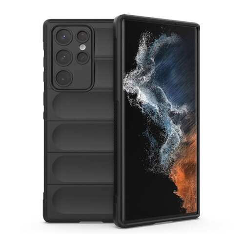Samsung Galaxy S22 Ultra 5G SM-S908, Szilikon tok, közepesen ütésálló ...