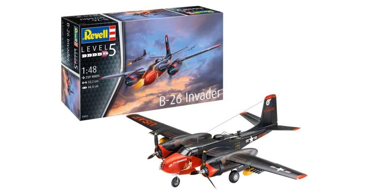 Revell B-26C Invader 1:48 (03823) | Pepita.com