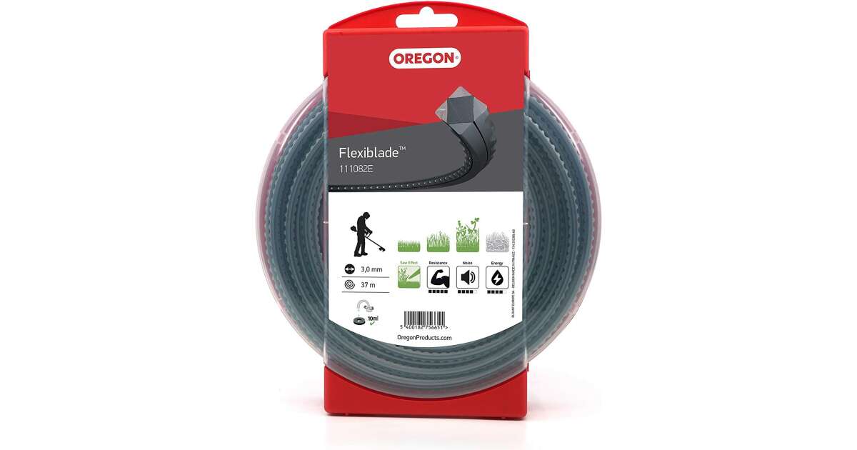 Oregon Flexiblade Damil - Szögletes, 3.0 mm, 37 m | Pepita.hu