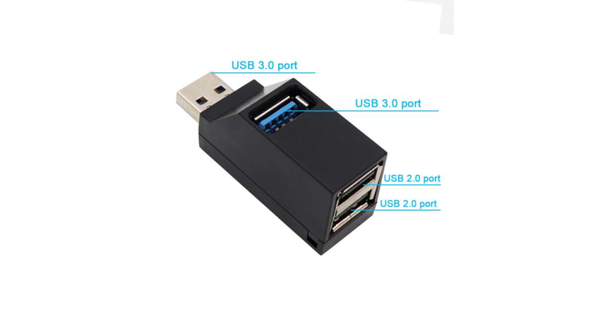 USB 3 Portos HUB, USB elosztó, USB 3.0 | Pepita.hu