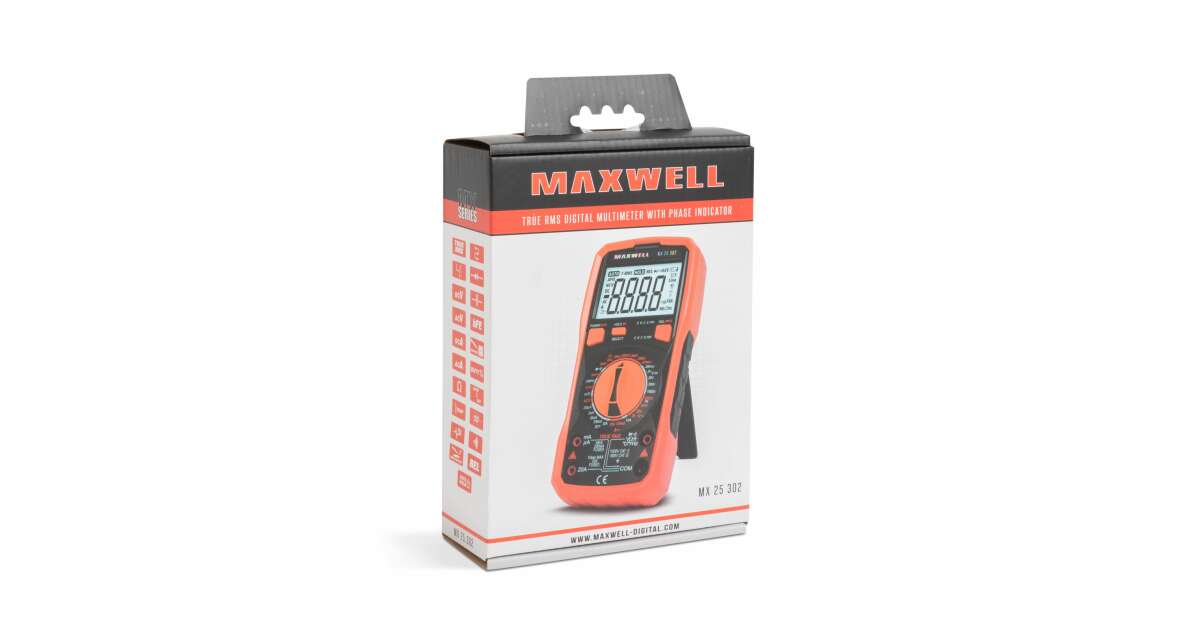 Maxwell 25302 new MX széria digitális multiméter TTL áramkörök ...