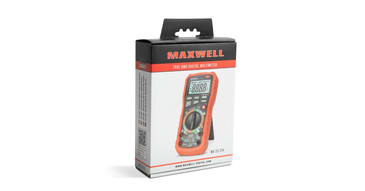 Maxwell 25314 Digitális multiméter,Professzionális mérőműszer ...