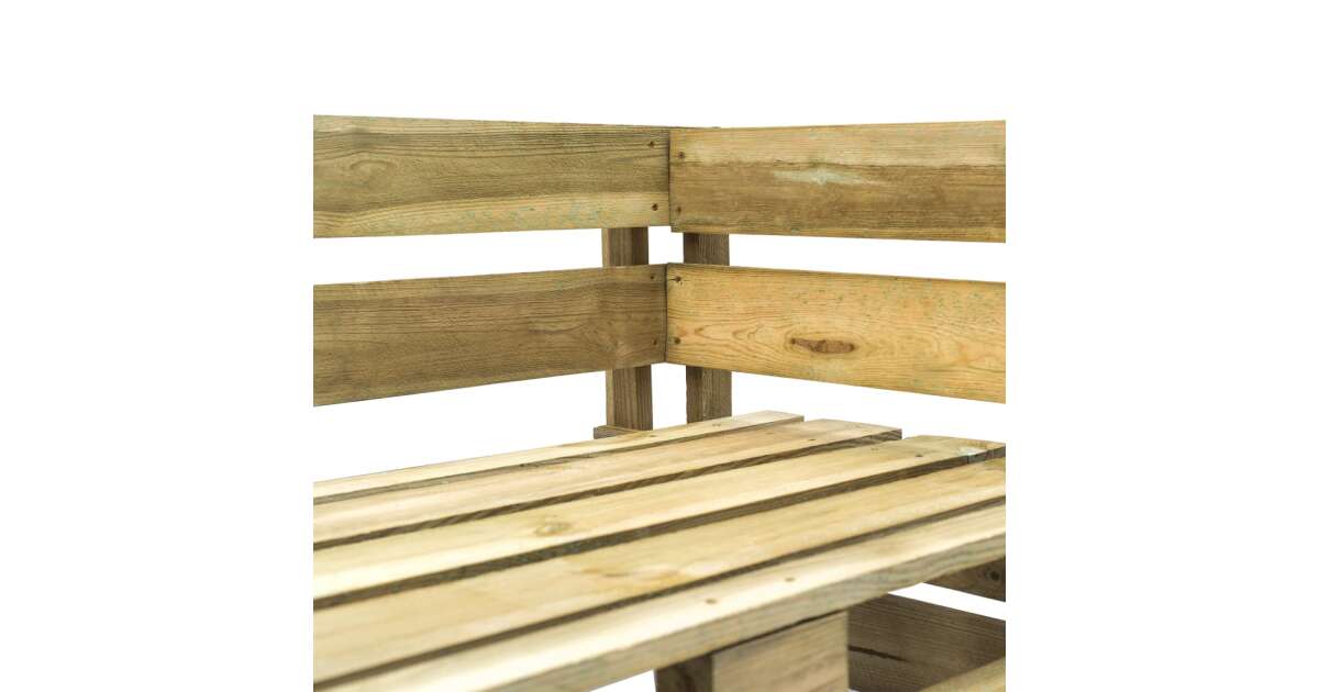 vidaXL fa kerti raklap sarokpad | Pepita.hu