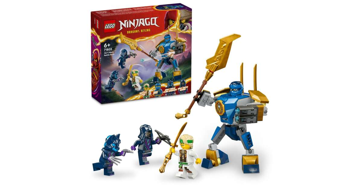 LEGO® NINJAGO Jay robot buckle set 71805 | Pepita.com