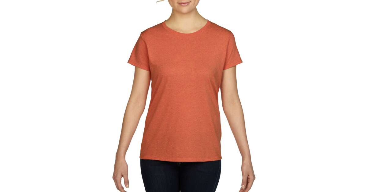 Gildan heavy GIL5000, rövid ujjú környakas Női póló, Sunset-S 90426096