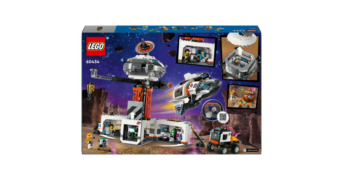 LEGO® City Űrállomás és rakétakilövő 60434 | Pepita.hu