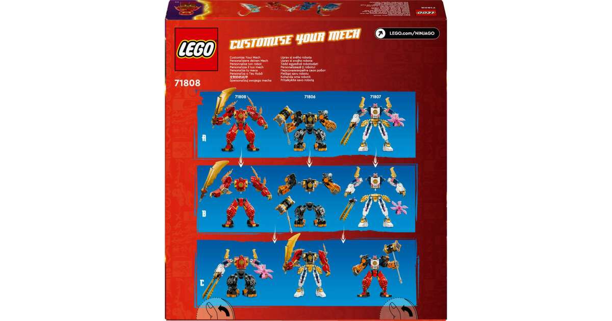 LEGO® NINJAGO Kai's elemental fire robot 71808 | Pepita.com