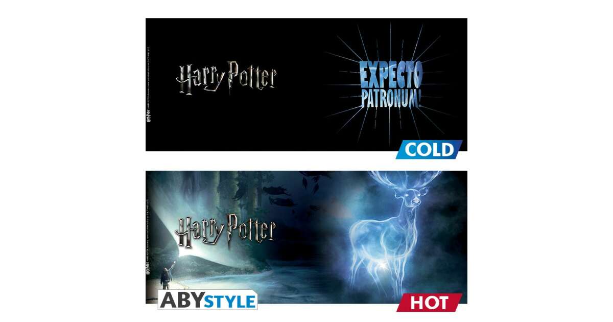 Harry Potter - Hőre változó bögre - 460 ml - Patronus | Pepita.hu