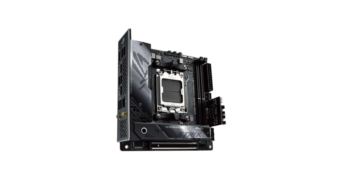 Asus Alaplap, AMD ROG STRIX X670E-I GAMING WIFI AM5 (X670, ITX, 2xDDR5 ...