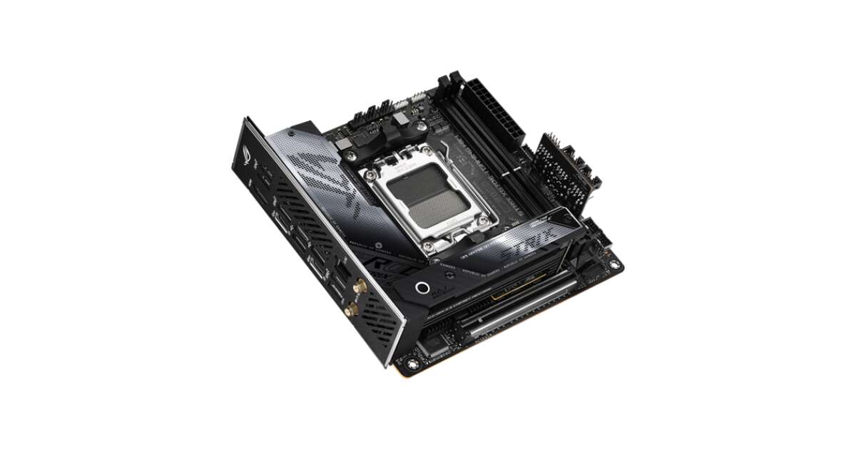 Asus Alaplap, AMD ROG STRIX X670E-I GAMING WIFI AM5 (X670, ITX, 2xDDR5 ...