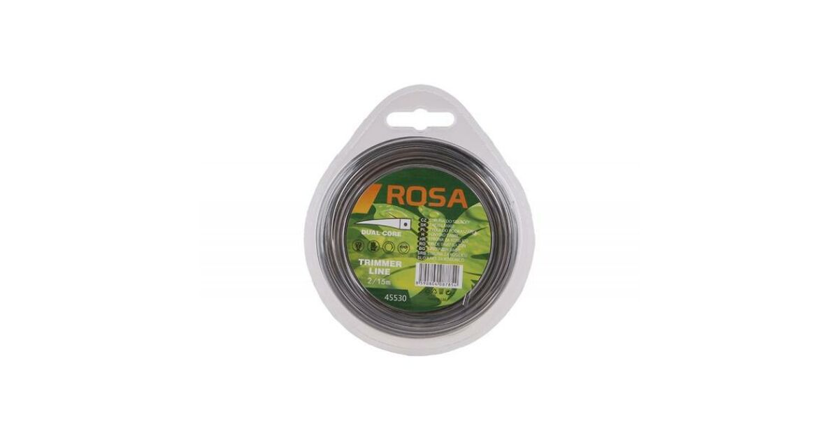 ROSA Fűkasza Damil - Erősített Négyzet - 3 mm x 15 m | Pepita.hu