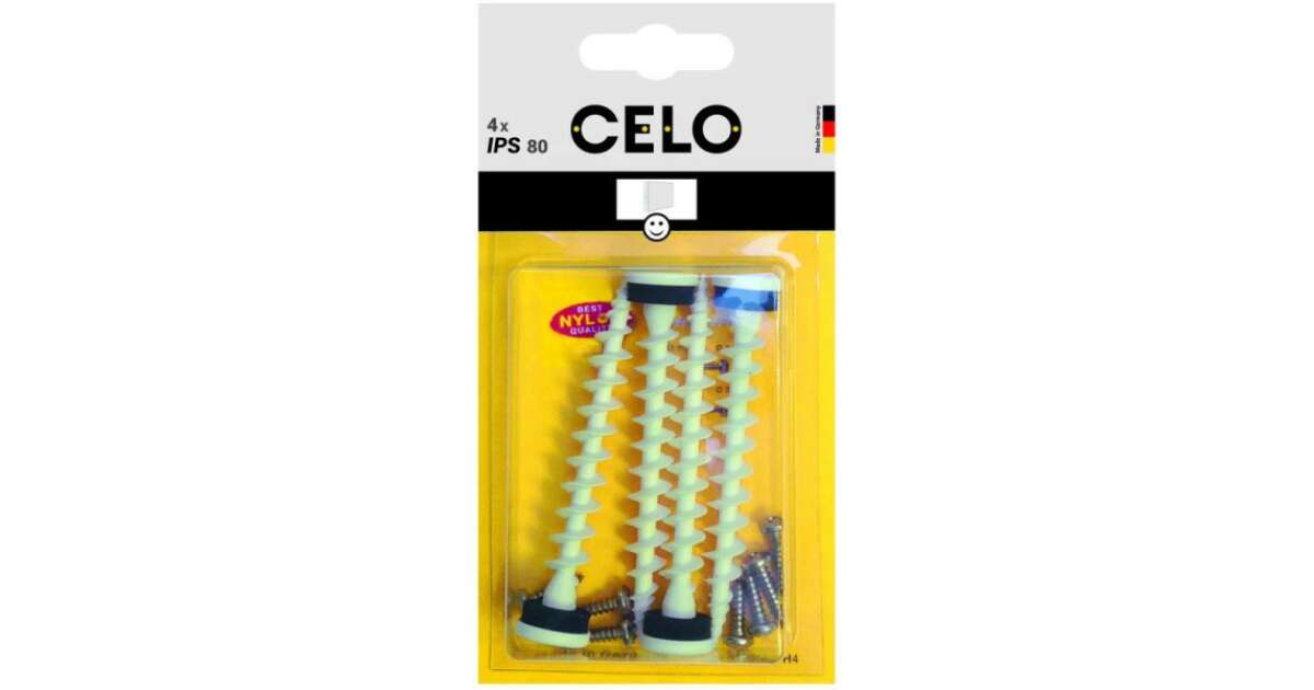 CELO IPS 80 szigetelőanyag csavar, fehér - RAL 9003 + PH, A2 - 4 db | Pepita.hu