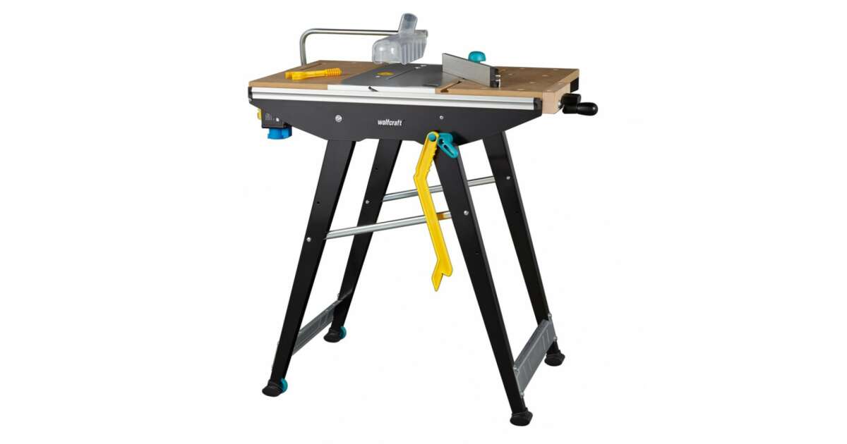 wolfcraft Master Cut 1500 fűrészasztal 94 x 64 x 86,5 cm 6906000 ...
