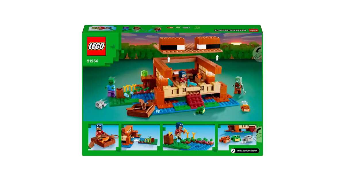 Lego Minecraft 21256 A békaház | Pepita.hu