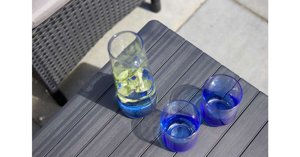 Keter Lyon grafitszürke kerti asztal 232300 | Pepita.hu