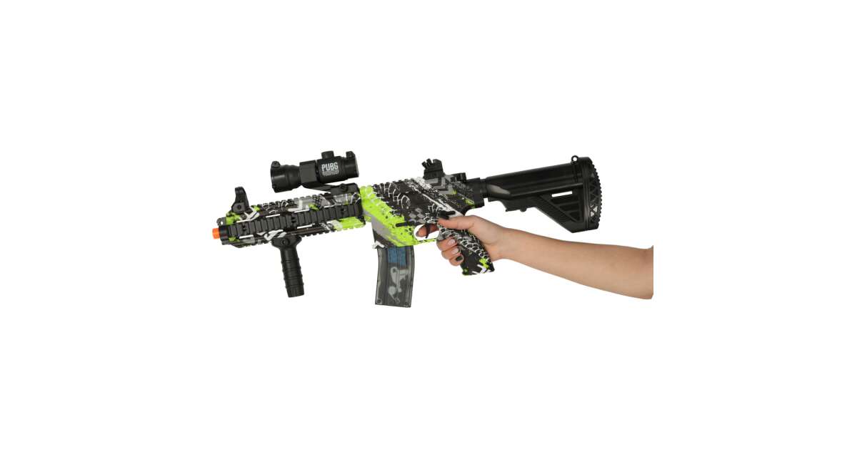 Gél golyó pisztoly vízipuska készlet XXL akkumulátoros USB 550db. 7-8mm ...