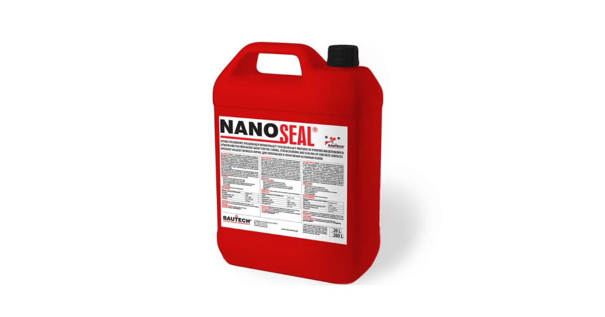 BAUTECH® NANOSEAL - Lítium-szilikát tömítő és tömörítő beton padlókhoz ...