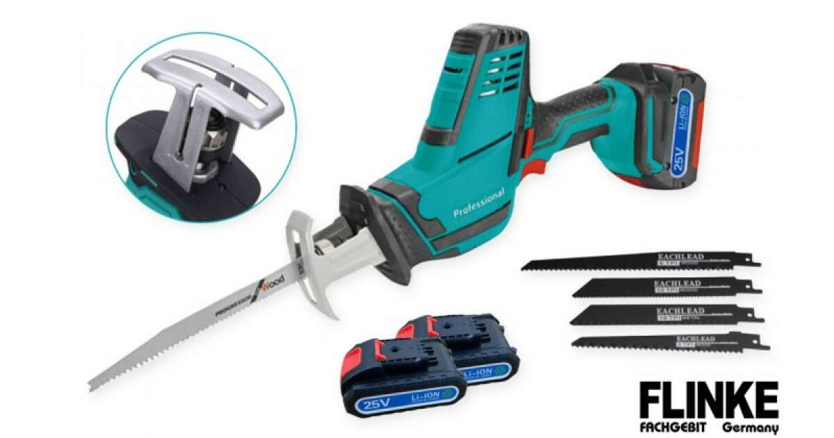 Flinke fk8030, Flinke akkumulátoros orrfűrész 2 akkuval FK-8030 ...