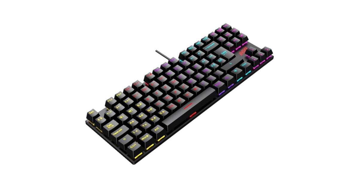 Ventaris Malevik RGB (Blue Switch) HUN Mechanikus gamer billentyűzet ...