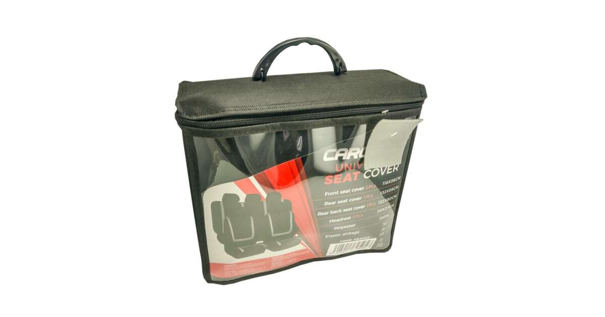 Set huse scaun auto ieftine Universale 9 piese model GREY LINE - GRI ...