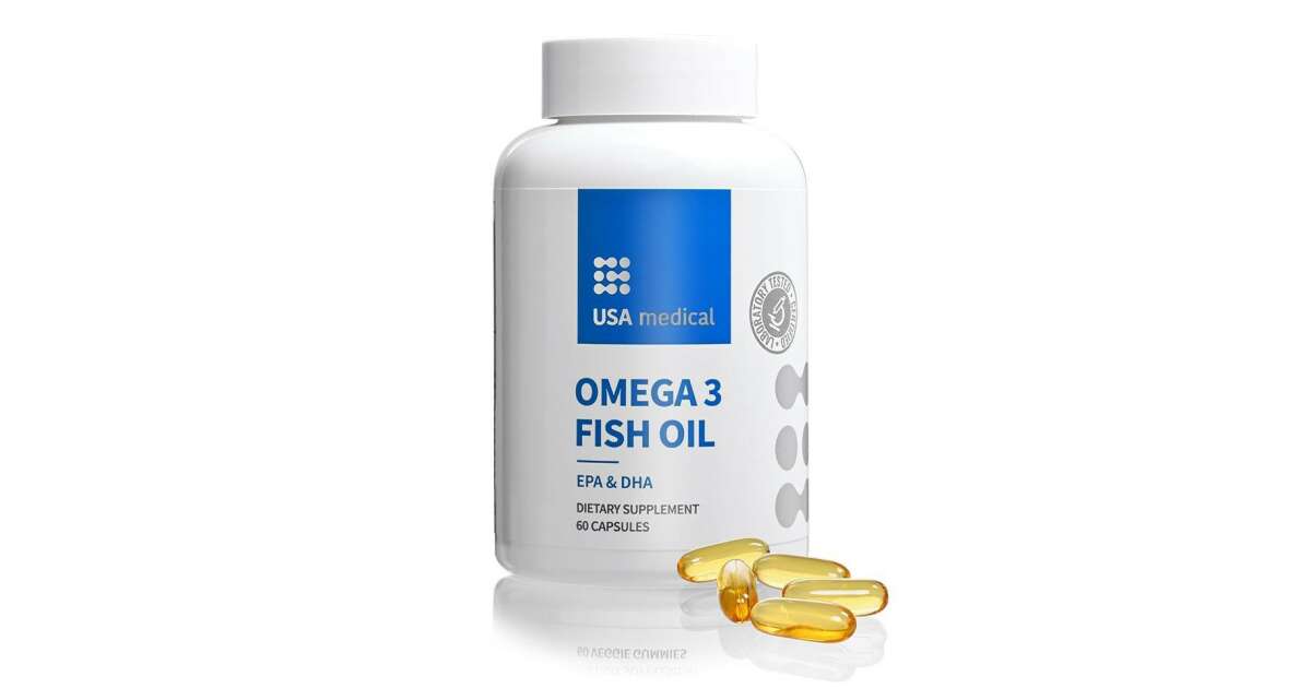 Omega 3 halolaj kapszula OMEGA-3 FISH OIL - 60 db | Pepita.hu