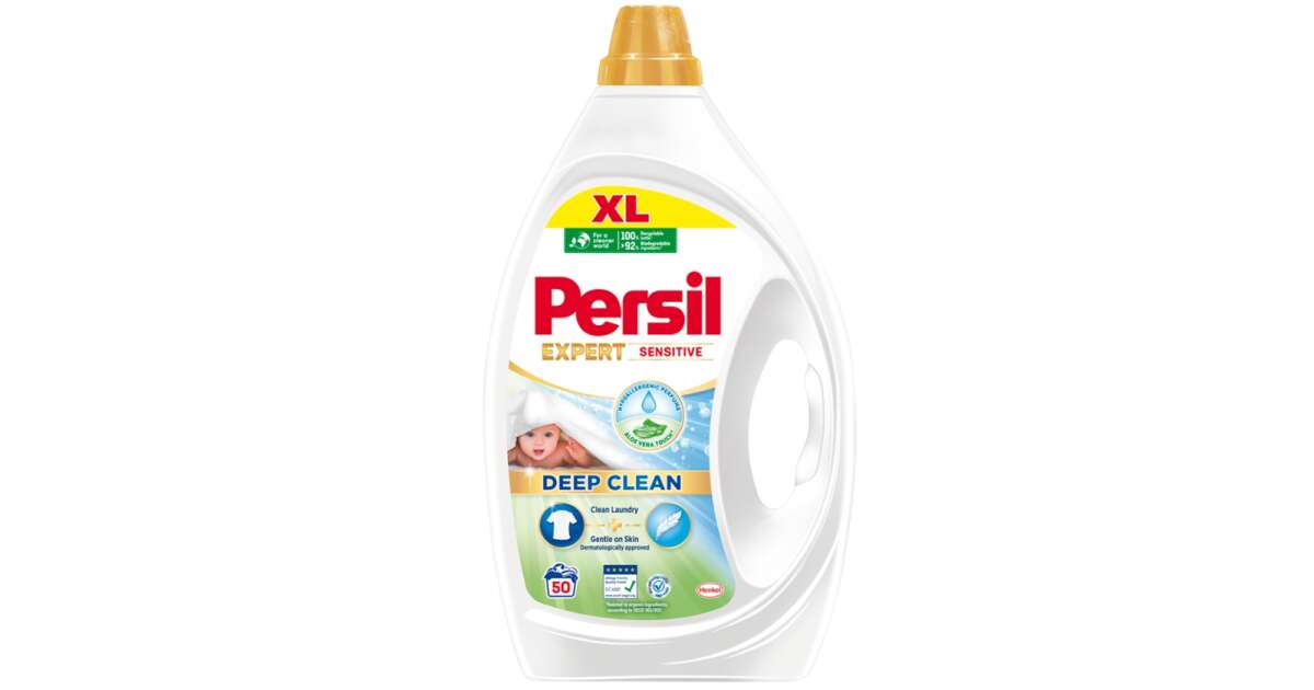 Persil Sensitive Gel Detergent lichid Persil Sensitive Gel 2,25L - 50 ...