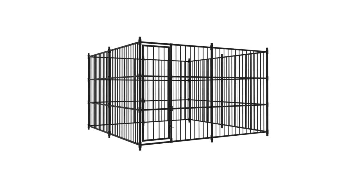 vidaXL kültéri kutyakennel 300 x 300 x 185 cm | Pepita.hu