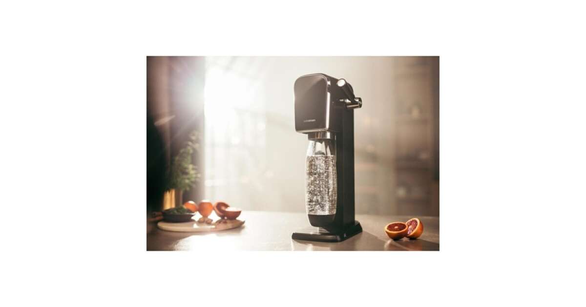 Sodastream Soda machine quick connect ART BLACK CQC | Pepita.com