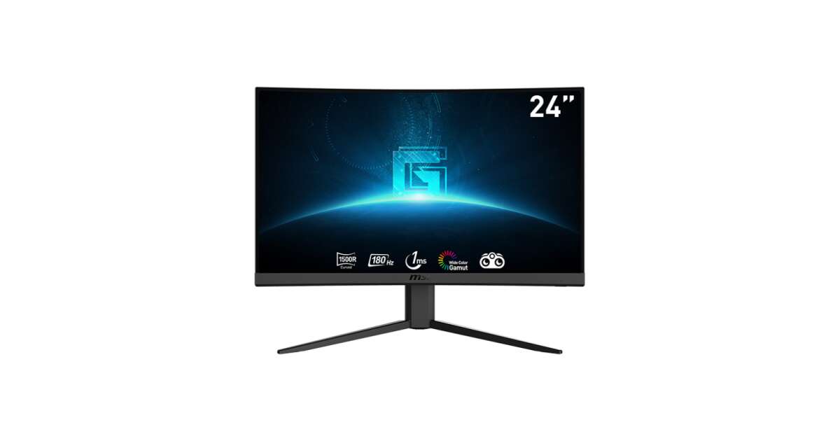 MSI 23.6 G24C4 E2 Ívelt Monitor | Pepita.hu