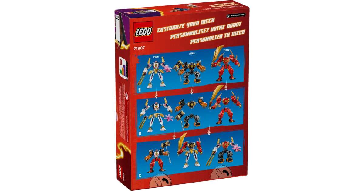 LEGO® Ninjago: 71807 - Sora elemi csúcsrobotja | Pepita.hu