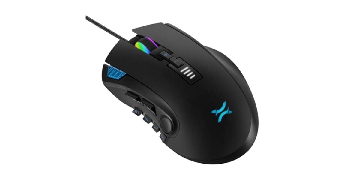 NOXO Nightmare 5000dpi RGB gamer egér | Pepita.hu