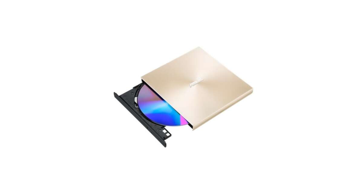 ASUS ODD DVD ÍRÓ külső (ZenDrive) SDRW-08U9M-U arany USB Ultra Slim ...