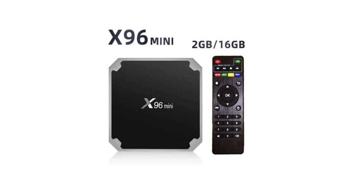 X96 Mini Android Smart TV Box, 4K TV okosító | Pepita.hu