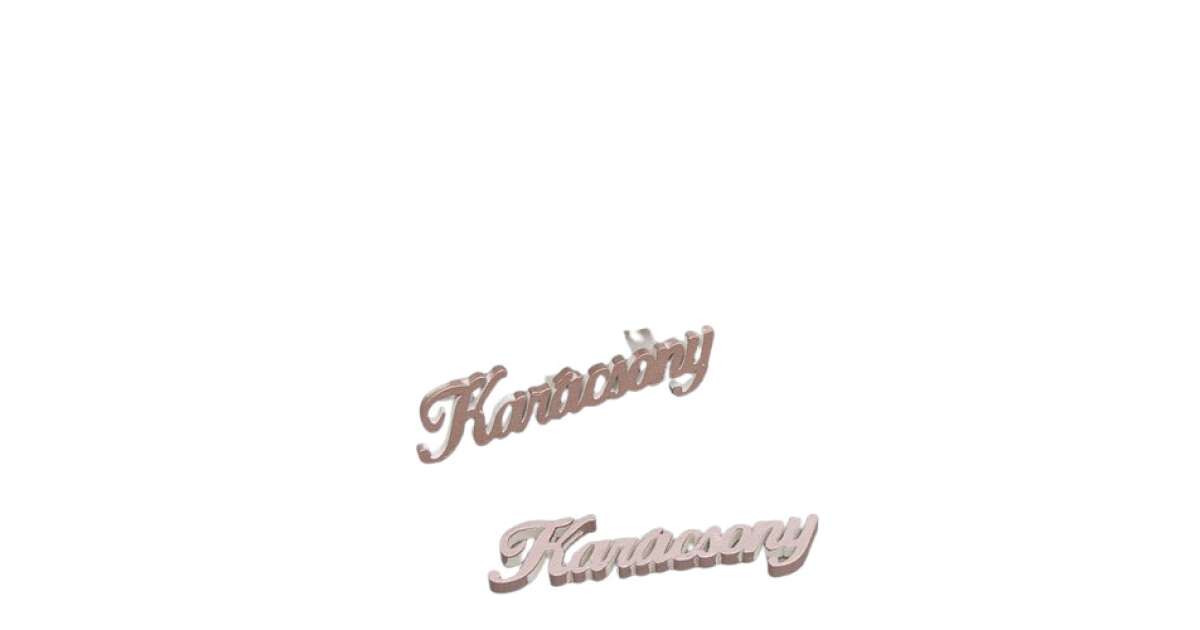 Karácsony felirat rózsaarany 10cm | Pepita.hu