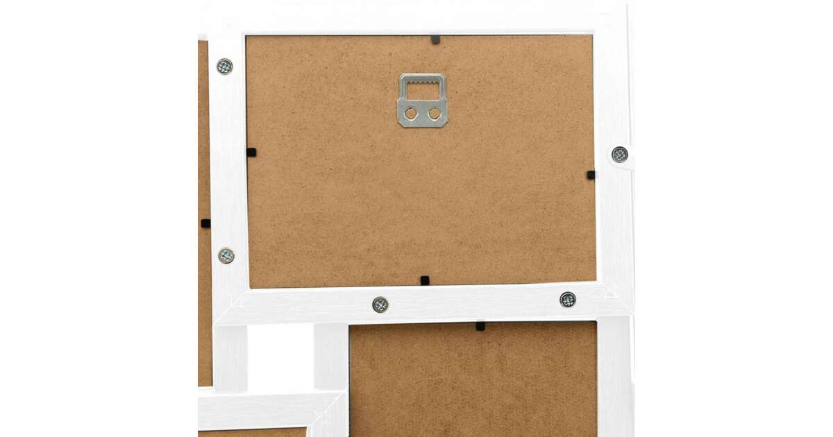 Fehér MDF fényképkeretszett 24 db 13 x 18 cm-es képhez | Pepita.hu