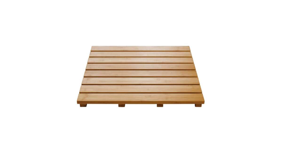 RIDDER Grating Nature fa fürdőszobaszőnyeg 52 x 52 cm | Pepita.hu