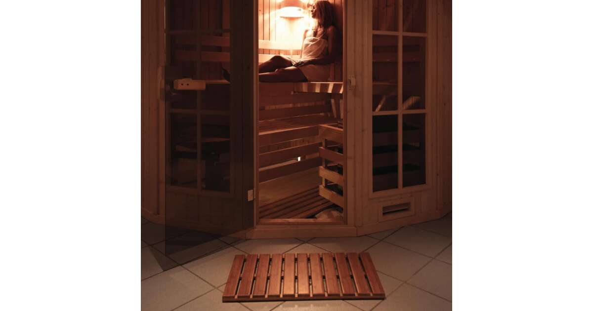 RIDDER Grating Nature fa fürdőszobaszőnyeg 52 x 52 cm | Pepita.hu