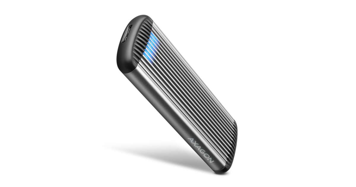 Axagon EEM2-SA USB microB 3.2 Gen1, M.2 SATA SSD ház | Pepita.hu