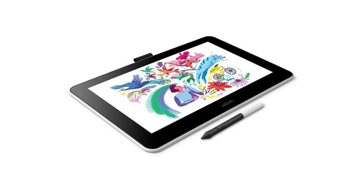 Wacom One 13,3 Pen Display digitalizáló tábla DTC133W0B | Pepita.hu