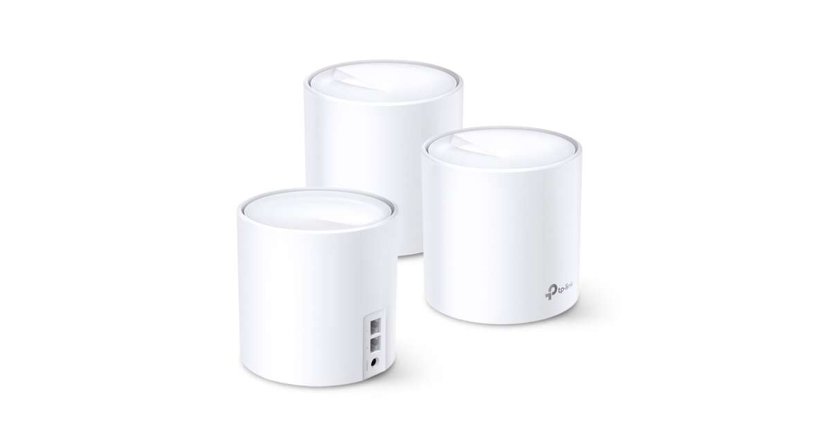 TP-Link Deco X60 AX3000 Whole Home Mesh Wi-Fi 6 System (3-pack) DECO ...