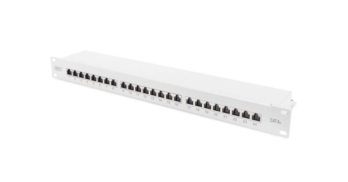 Digitus 24-port Patch Panel 1U Grey DN-91624S-EA | Pepita.hu