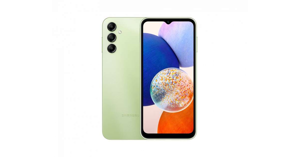 Samsung A145R Galaxy A14 128GB DualSIM Light Green SM-A145RLGVEUE ...