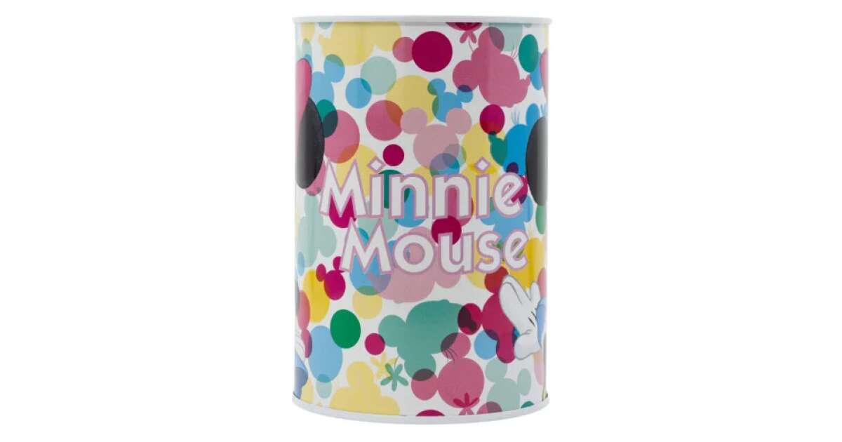 Disney Minnie Mouse Fém Persely - 10x15 cm | Pepita.hu