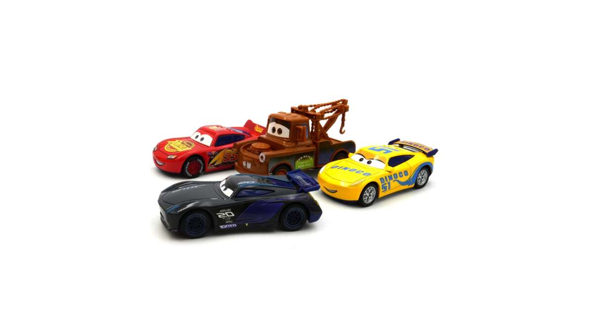 Verdák Játékautó 4-db-os | Pepita.hu